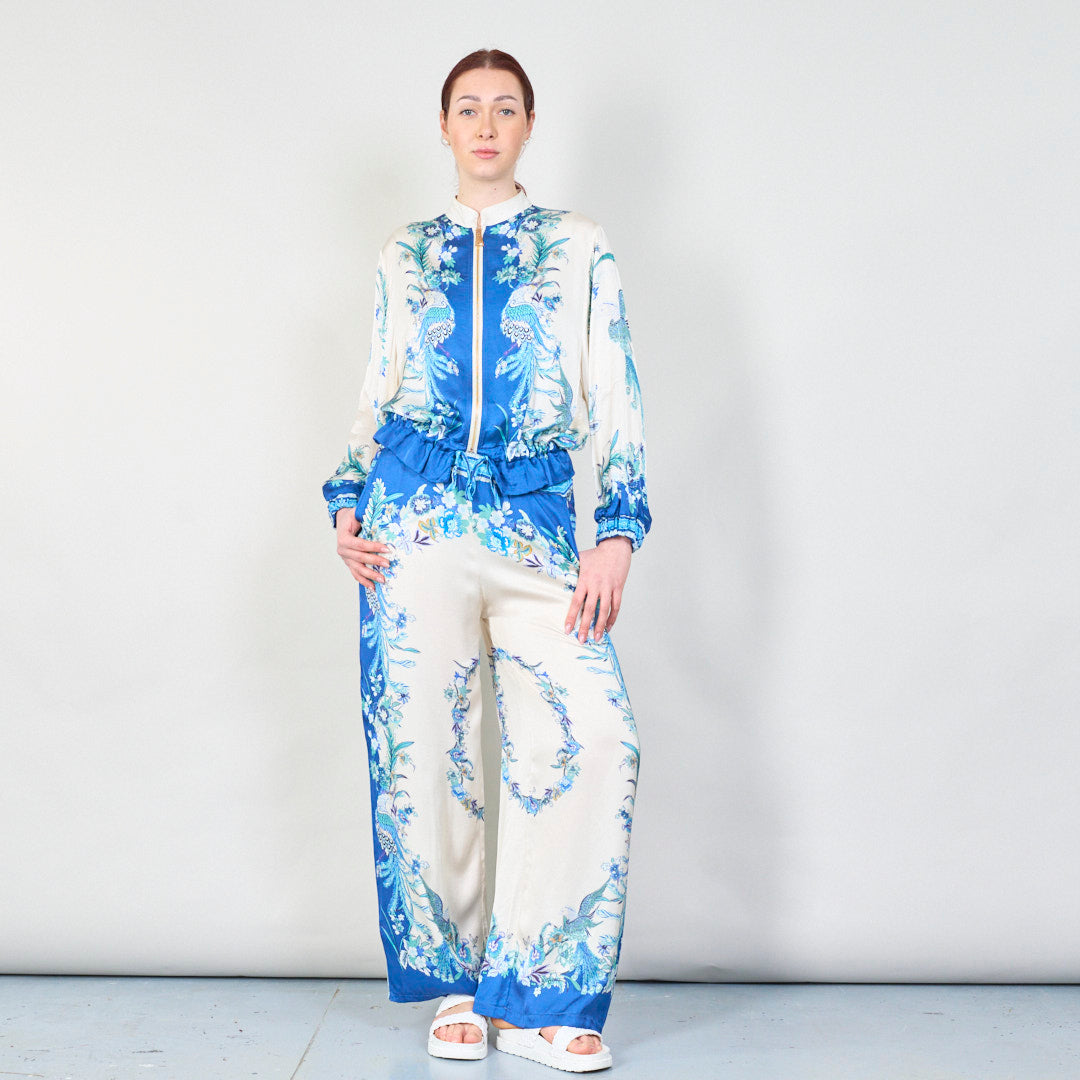 Conjunto de coordenamento de impressão de Phoenix exótico – LEIVIP